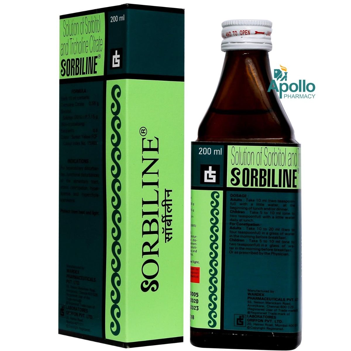 Sorbiline Solution 200 ml Price, Uses, Side Effects, Composition ...