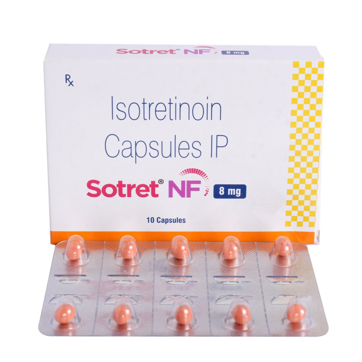 Sotret Nf 8 Softgel Capsule 10's Price, Uses, Side Effects, Composition ...