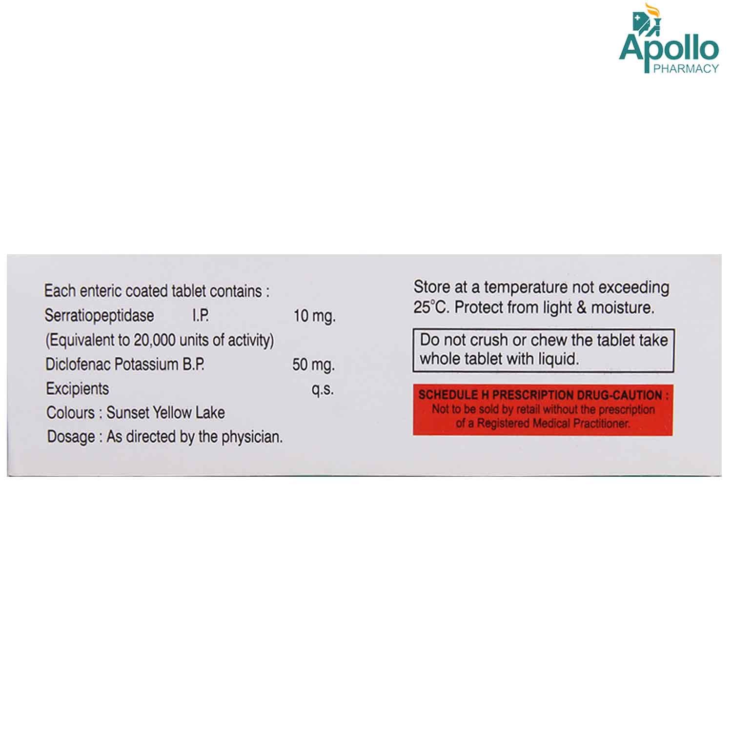 SPADE D TABLET Price, Uses, Side Effects, Composition - Apollo Pharmacy