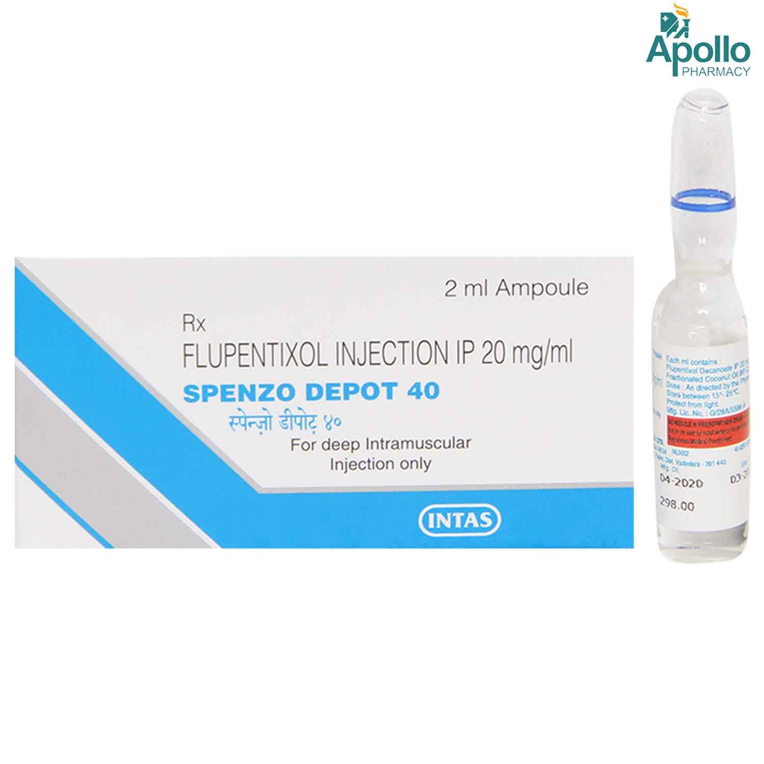 SPENZO DEPOT INJECTION 2ML Price, Uses, Side Effects, Composition ...