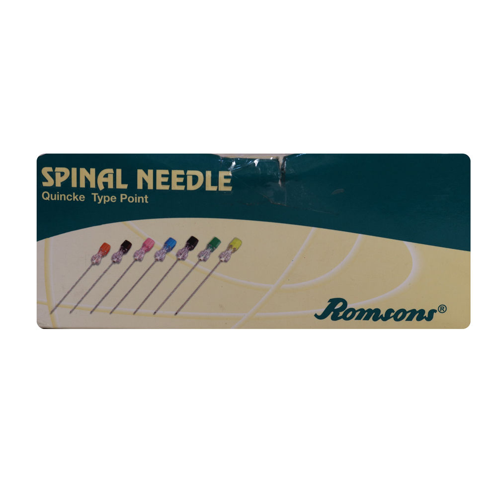 Spinal Needle -20G(Romsons) Price, Uses, Side Effects, Composition ...