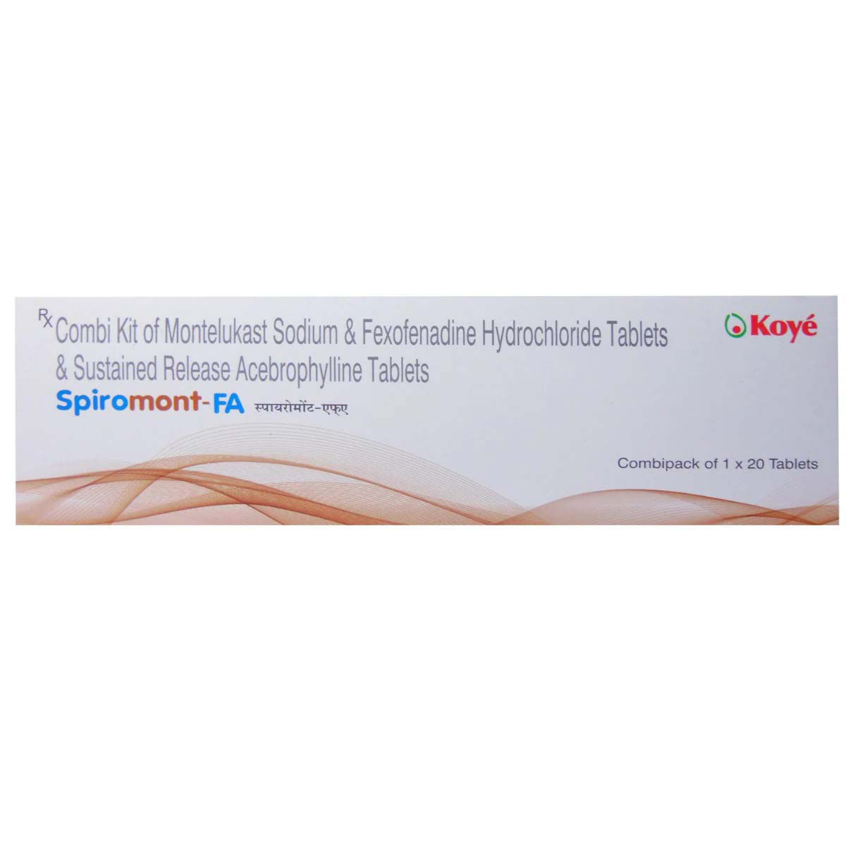 Spiromont-FA Tablet Combikit 1's Price, Uses, Side Effects, Composition ...