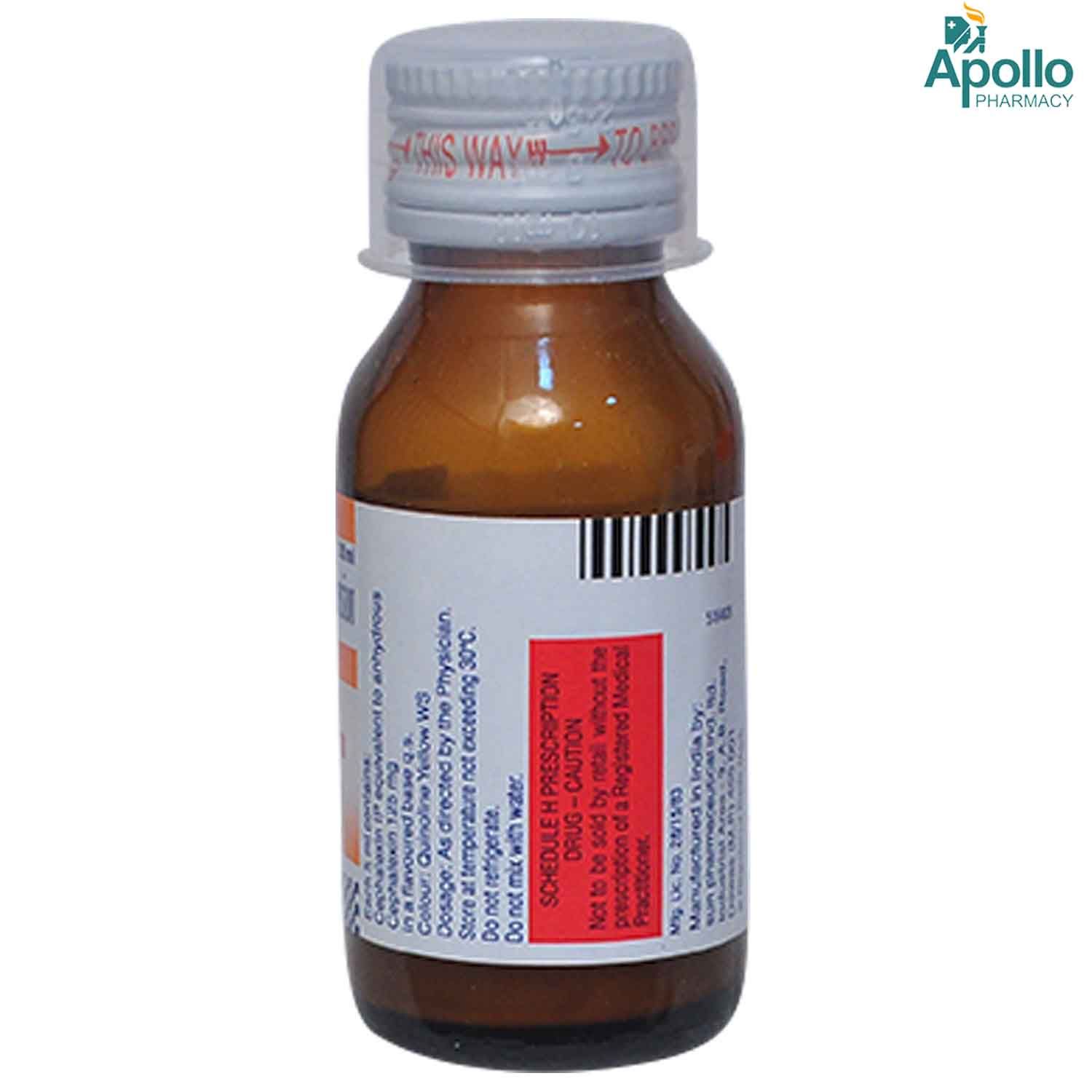 Sporidex 125mg Syrup 30 ml Price, Uses, Side Effects, Composition ...