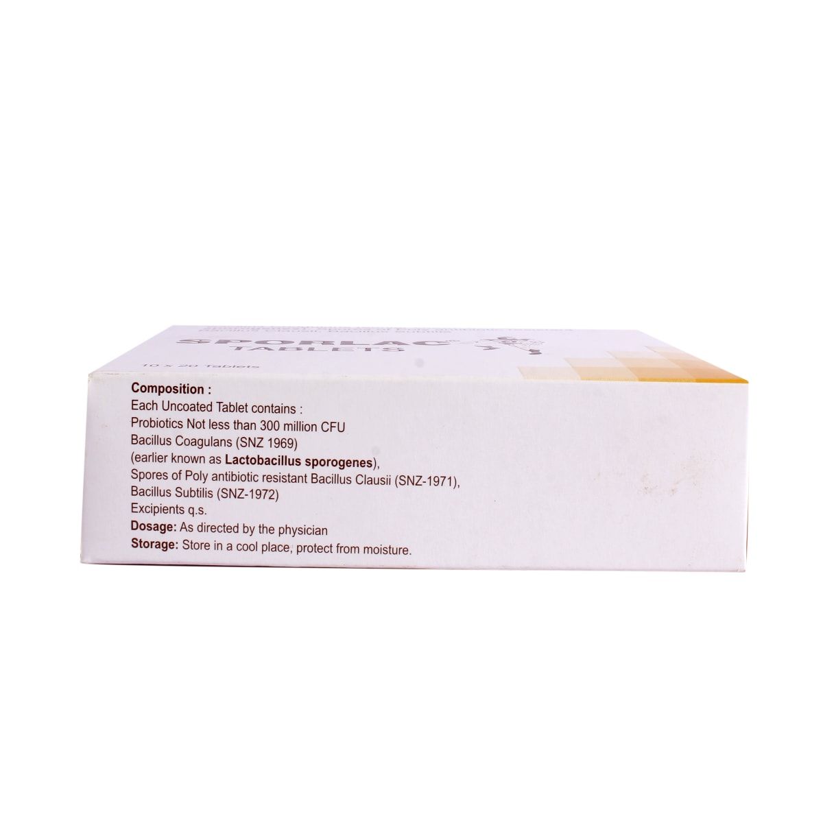Sporlac Tablet 20's Price, Uses, Side Effects, Composition - Apollo ...