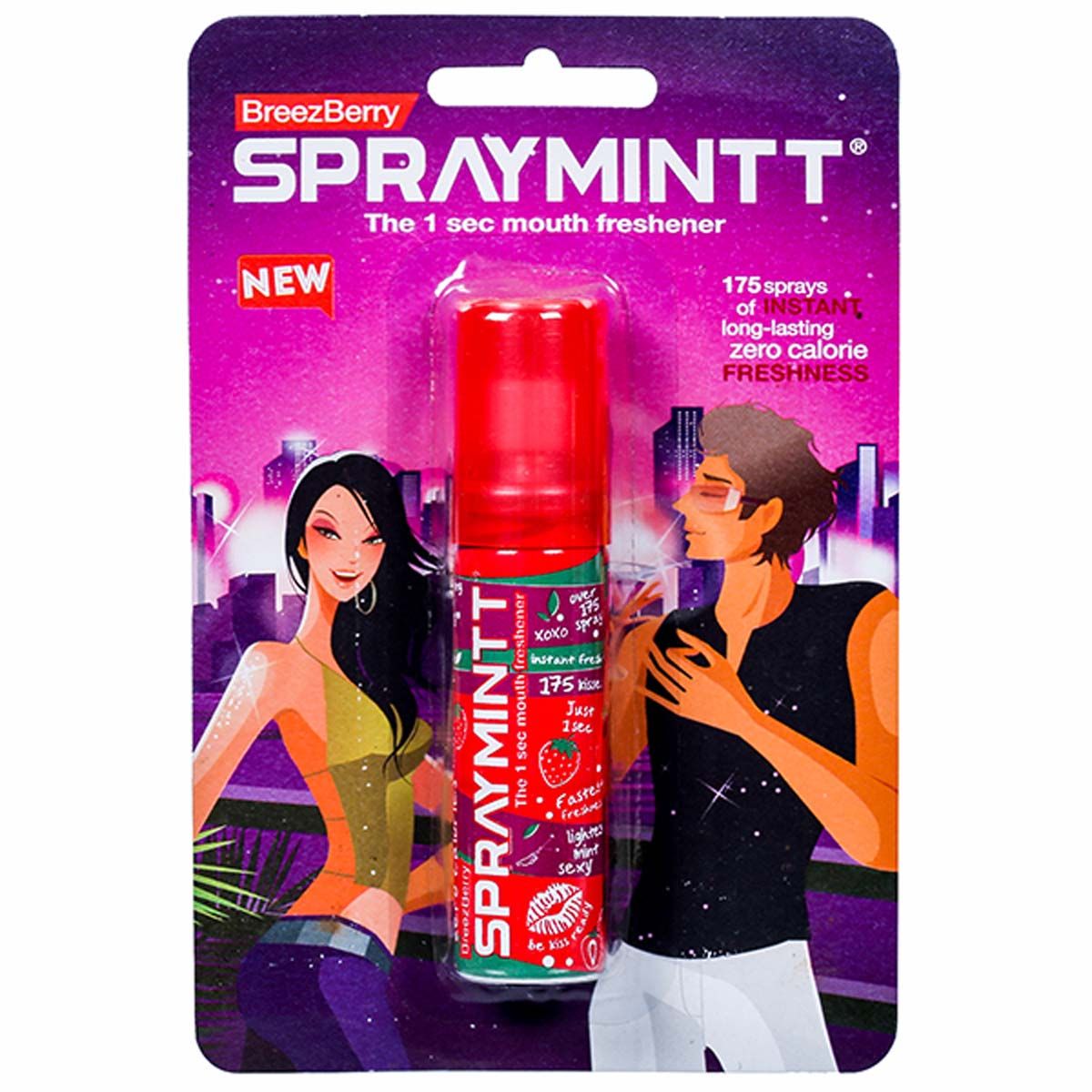 Spraymintt Breezberry Mouth Freshener, 15 gm Price, Uses, Side Effects ...