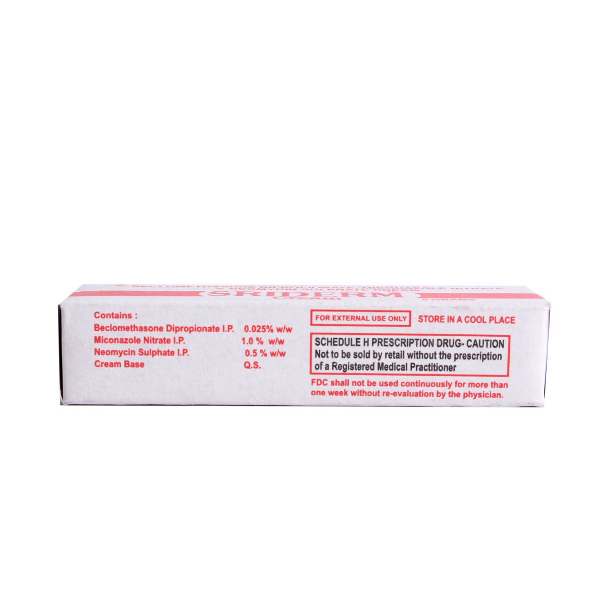 SRIDERM 5GM OINTMENT Price, Uses, Side Effects, Composition - Apollo ...