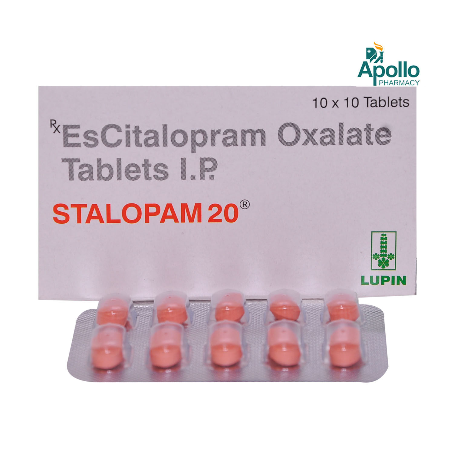 Stalopam 20 Tablet 10's Price, Uses, Side Effects, Composition - Apollo ...