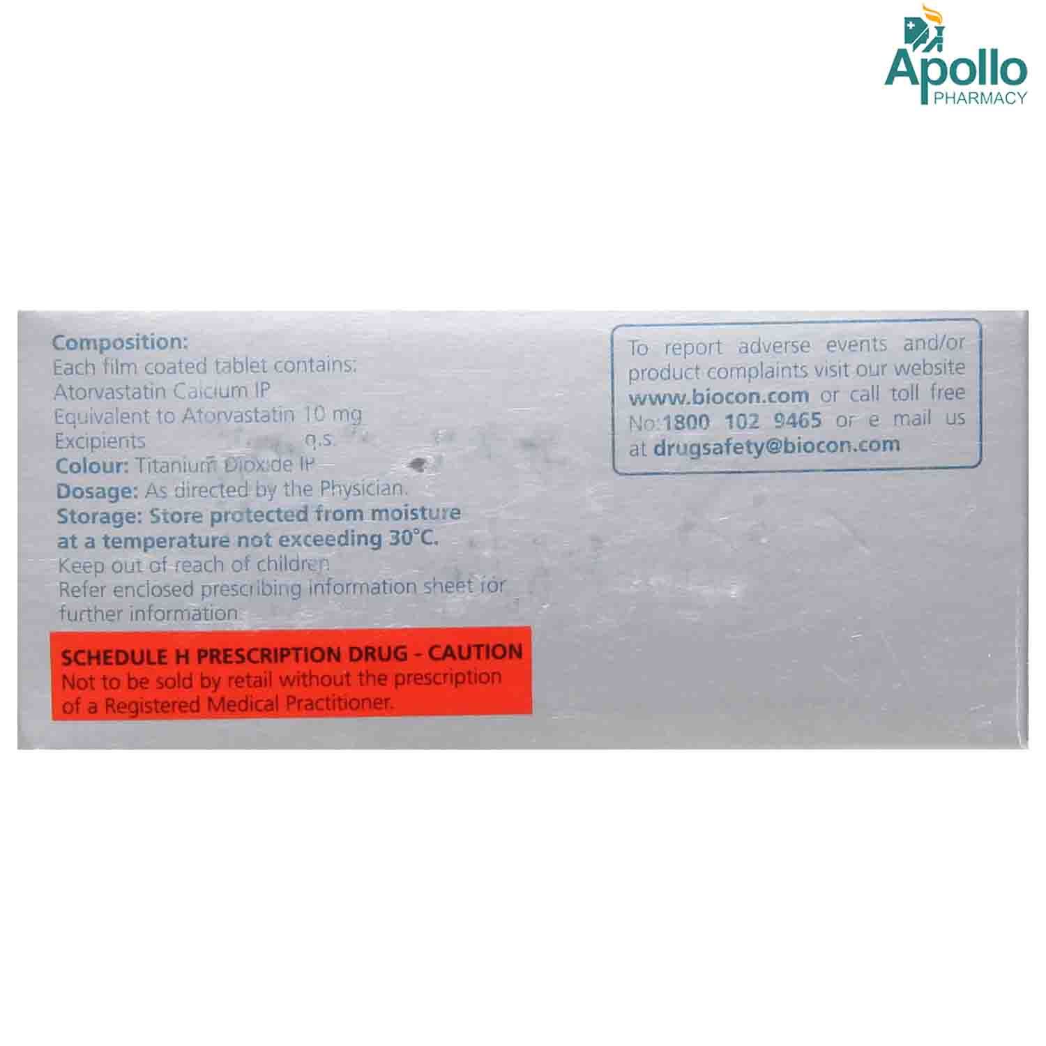 STATIX 10MG TABLET Price, Uses, Side Effects, Composition - Apollo Pharmacy