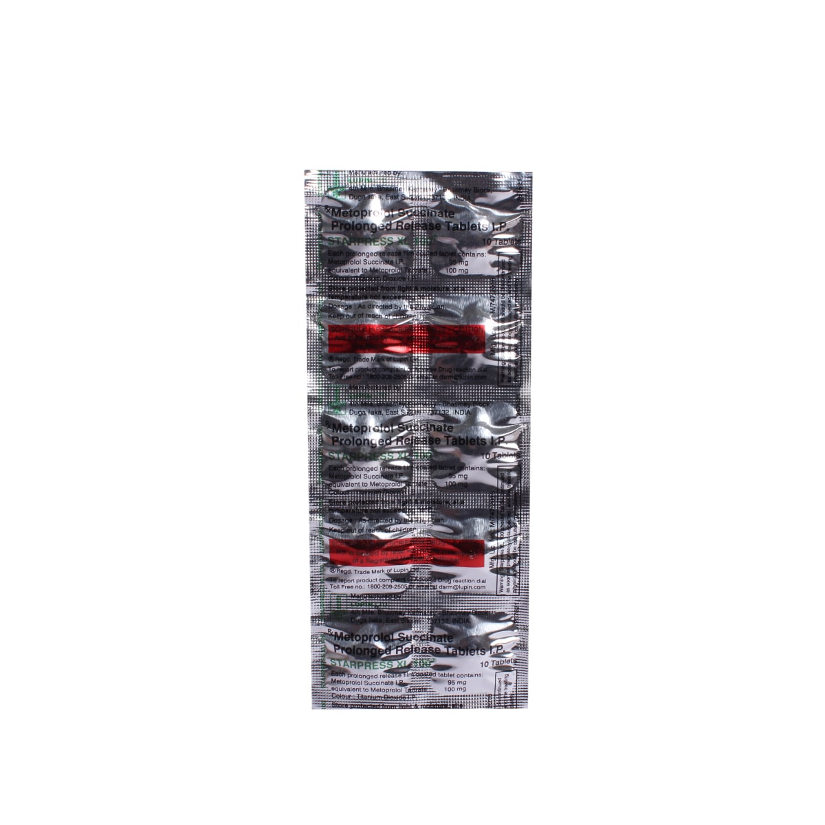 Starpress XL 100 Tablet 10's Price, Uses, Side Effects, Composition ...