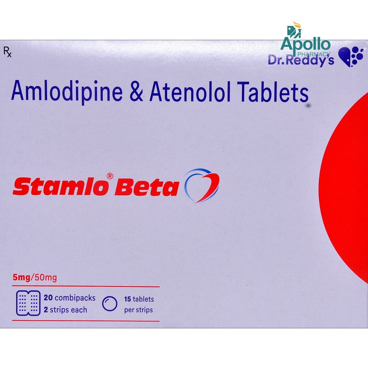 Stamlo Beta Tablet 15's Price, Uses, Side Effects, Composition - Apollo ...