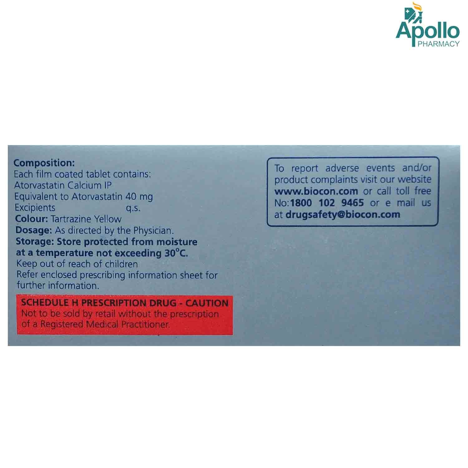 Statix-40 Tablet 10's Price, Uses, Side Effects, Composition - Apollo ...