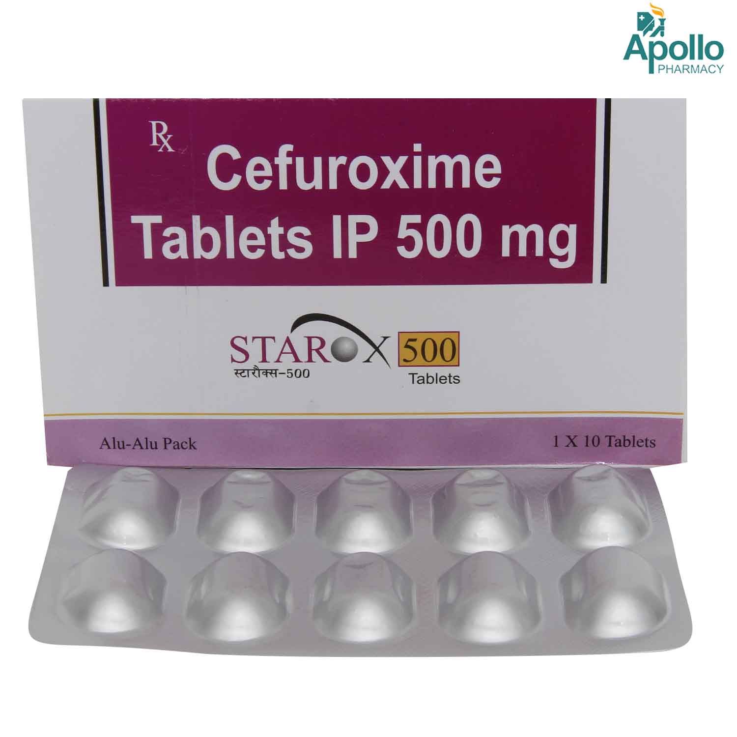 STAROX 500MG TABLET Price, Uses, Side Effects, Composition - Apollo ...