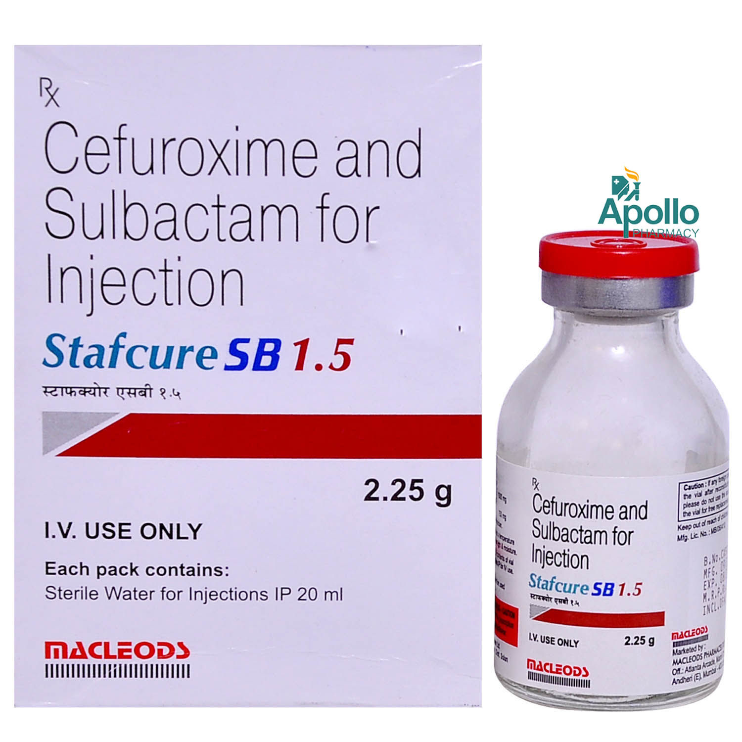 Stafcure Sb 1.5gm Injection 2.25gm Price, Uses, Side Effects ...