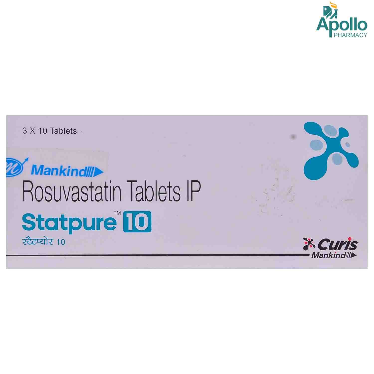 Statpure 10 Tablet 10's Price, Uses, Side Effects, Composition - Apollo ...