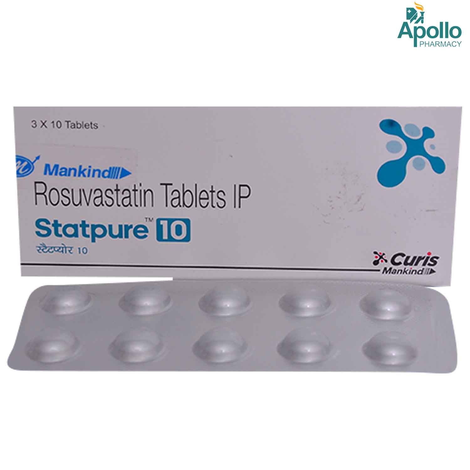 Statpure 10 Tablet 10's Price, Uses, Side Effects, Composition - Apollo ...