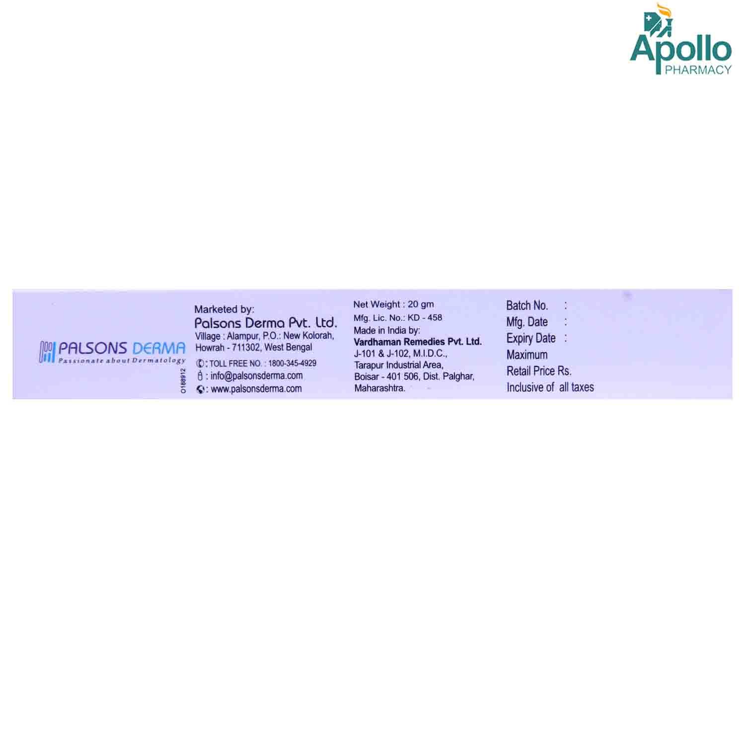 STERNON SF CREAM 20GM Price, Uses, Side Effects, Composition - Apollo ...