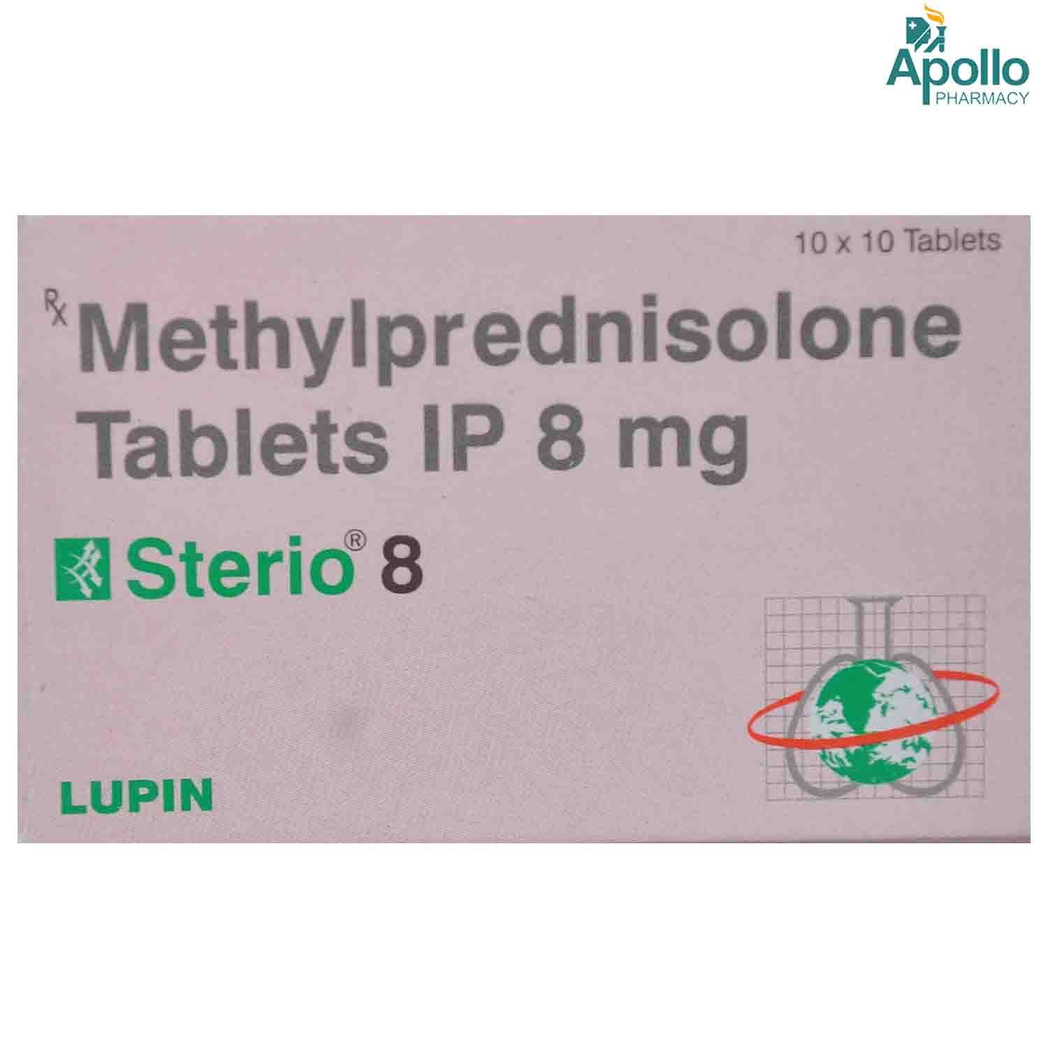 Sterio 8 Tablet 10's Price, Uses, Side Effects, Composition - Apollo ...