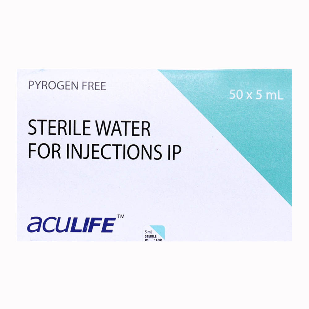 Sterile Water For Inj 5Ml Price, Uses, Side Effects, Composition ...