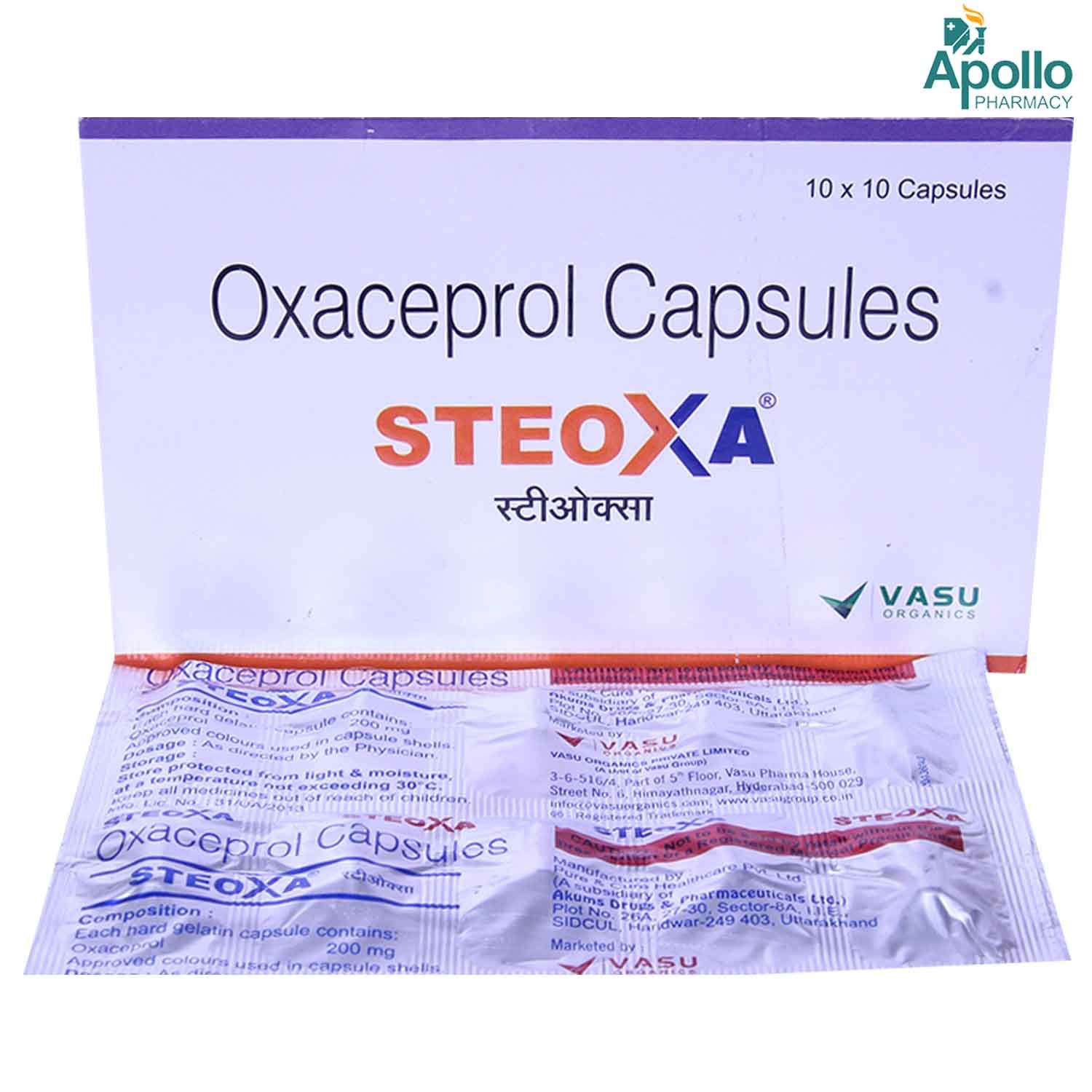 Steoxa Capsule 10's Price, Uses, Side Effects, Composition - Apollo ...