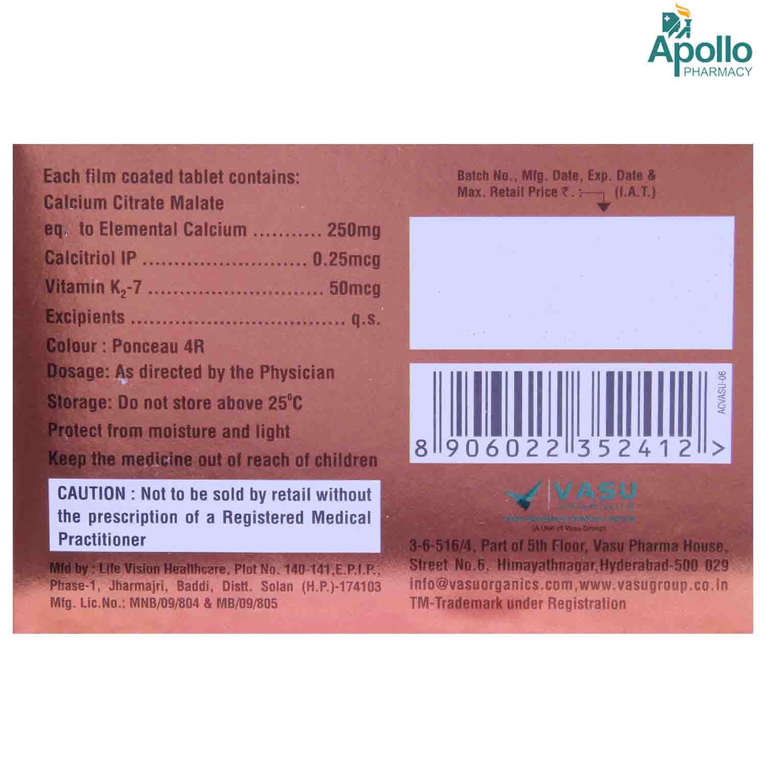 Steon K2 Tablet 10's Price, Uses, Side Effects, Composition - Apollo ...