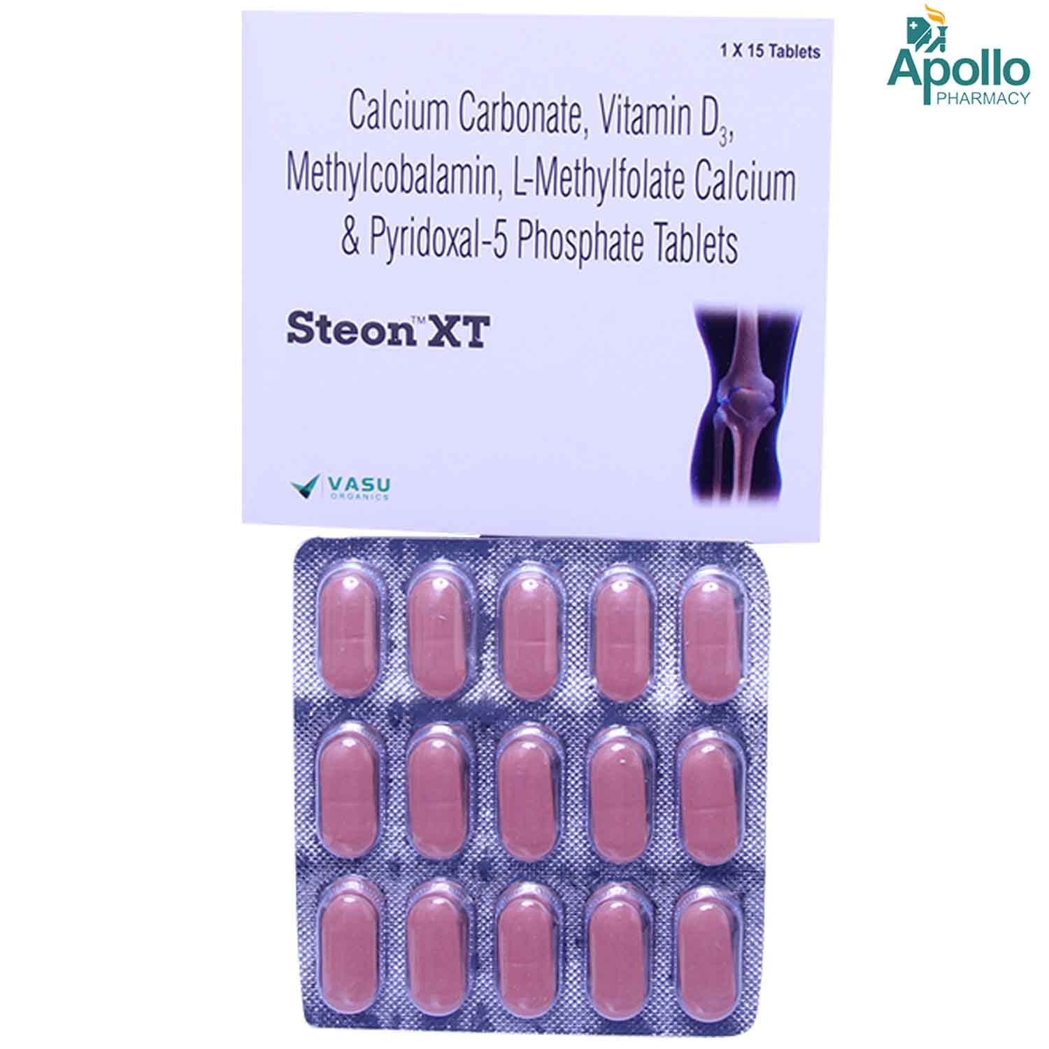 Steon XT Tablet 15's Price, Uses, Side Effects, Composition - Apollo ...