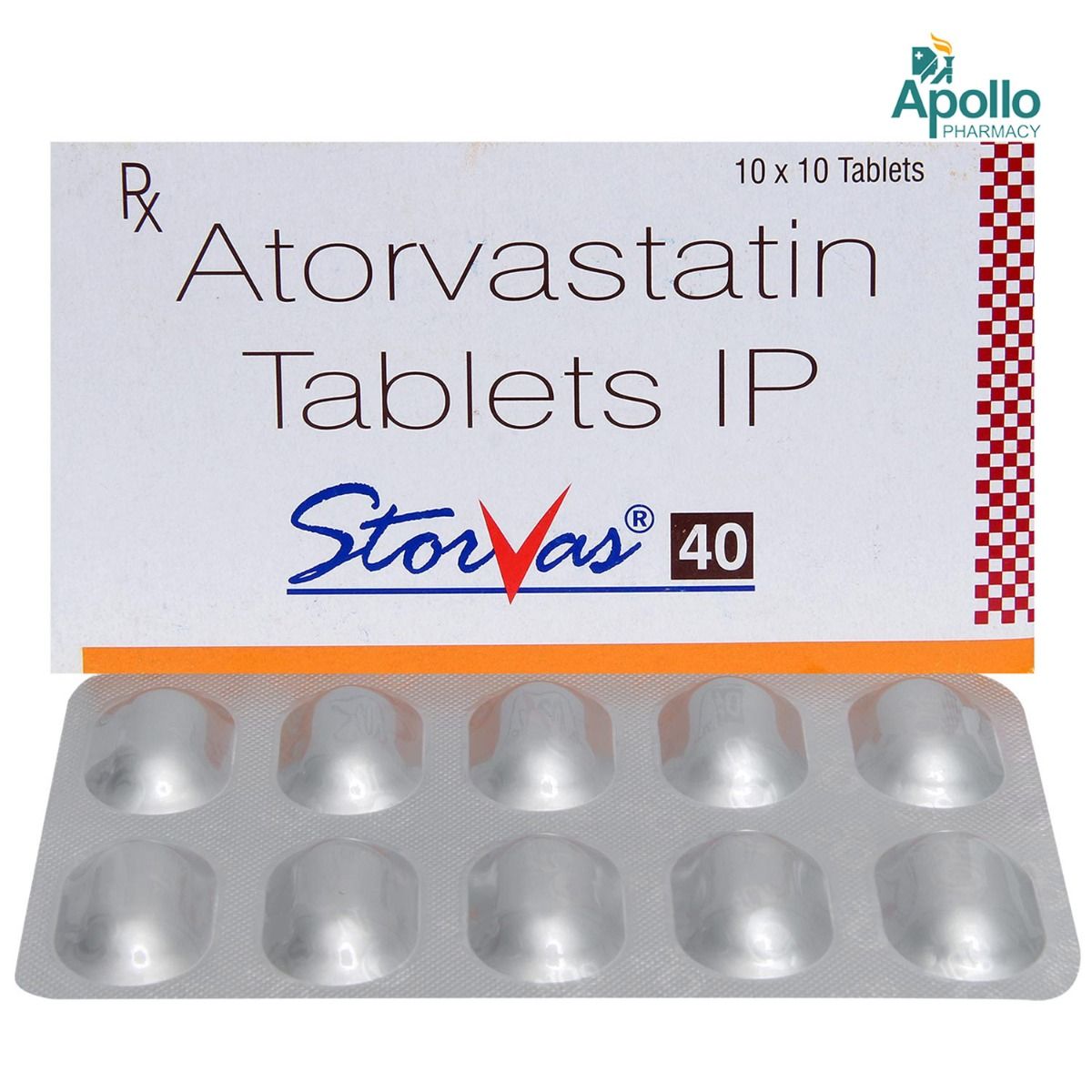 Storvas 40 Tablet 10's Price, Uses, Side Effects, Composition - Apollo ...