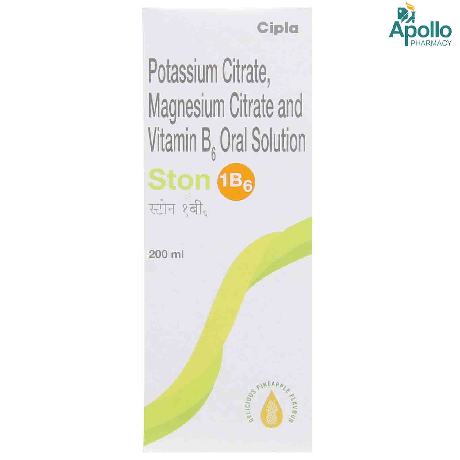 Stone 1B6 Solution 200 ml Price, Uses, Side Effects, Composition ...