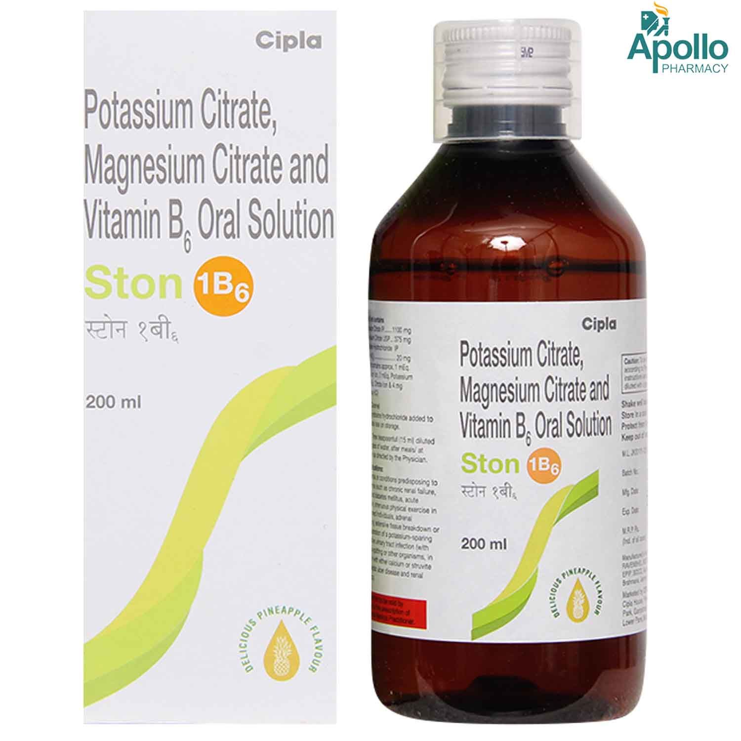 Stone 1B6 Solution 200 ml Price, Uses, Side Effects, Composition ...