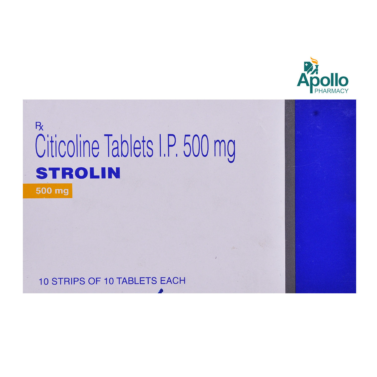 Strolin 500 mg Tablet 10's Price, Uses, Side Effects, Composition ...