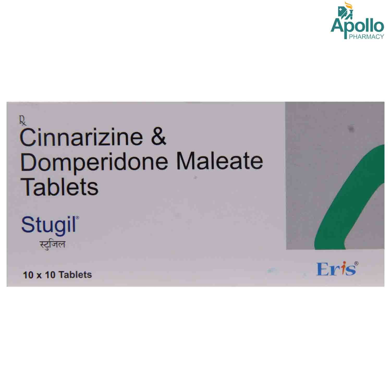 Stugil Tablet 10's Price, Uses, Side Effects, Composition - Apollo Pharmacy