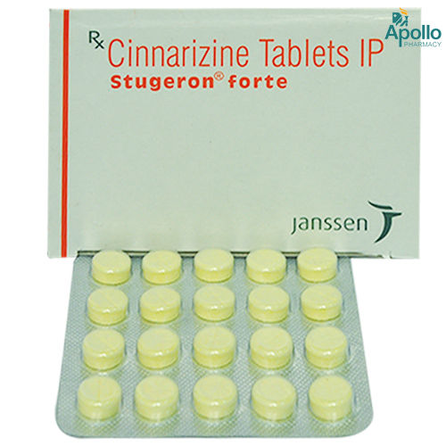 Stugeron Forte Tablet 20's Price, Uses, Side Effects, Composition ...