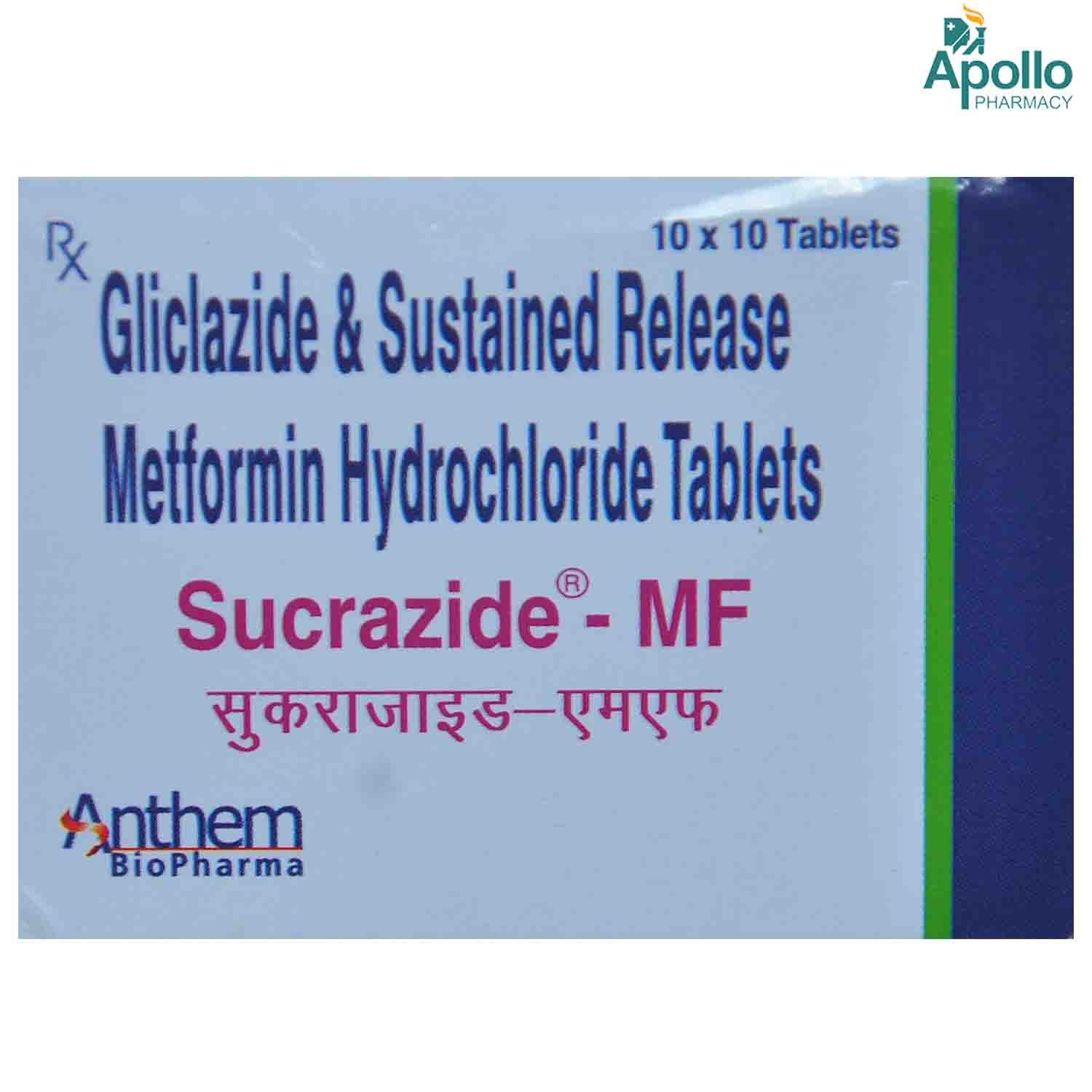 Sucrazide MF Tablet 10's Price, Uses, Side Effects, Composition ...