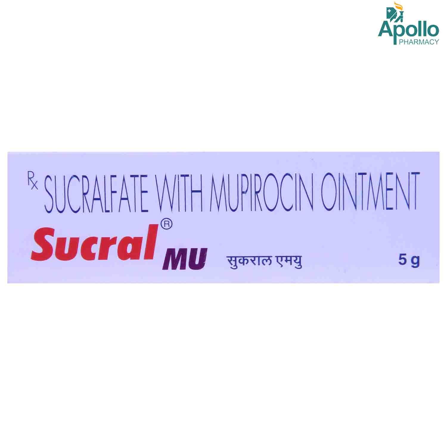 Sucral MU Ointment 5 gm Price, Uses, Side Effects, Composition - Apollo ...