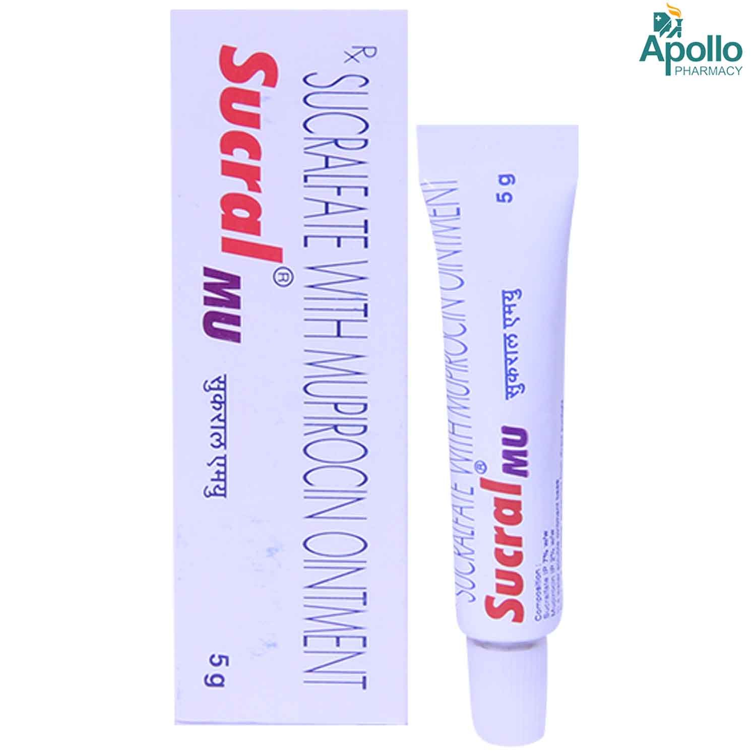 Sucral MU Ointment 5 gm Price, Uses, Side Effects, Composition - Apollo ...