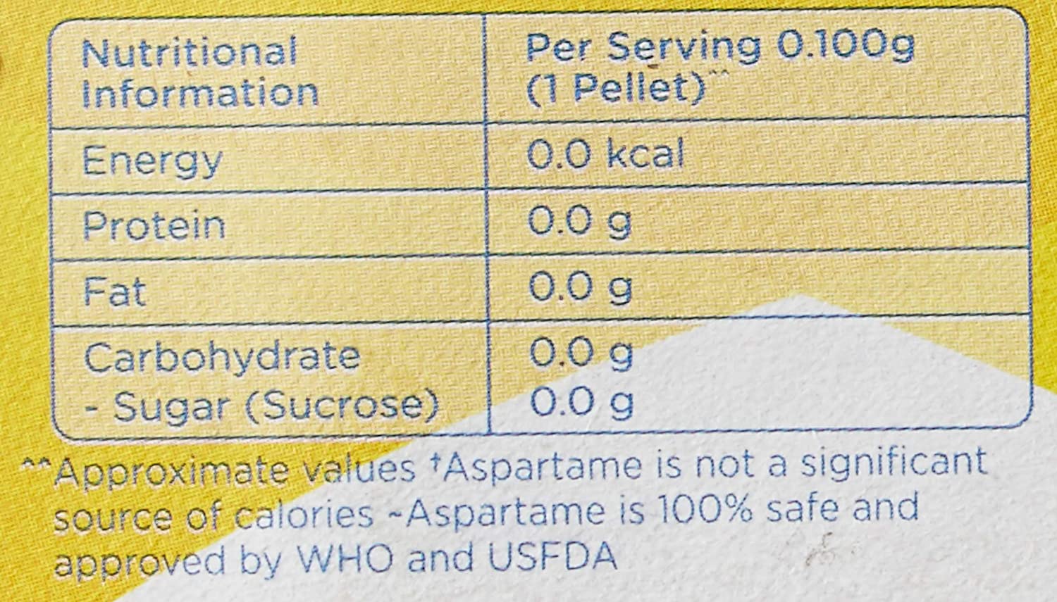 Sugar Free Gold Low Calorie Sweetener, 100 Pellets Price, Uses, Side Effects, Composition ...