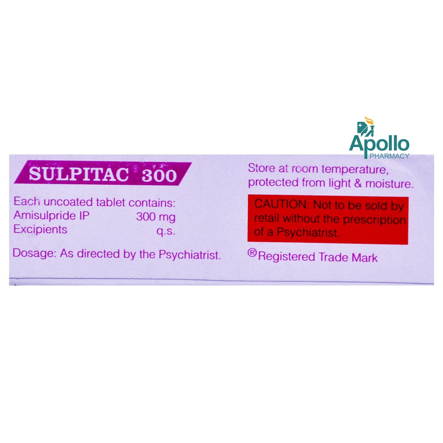 Sulpitac 300 Tablet 10's Price, Uses, Side Effects, Composition ...