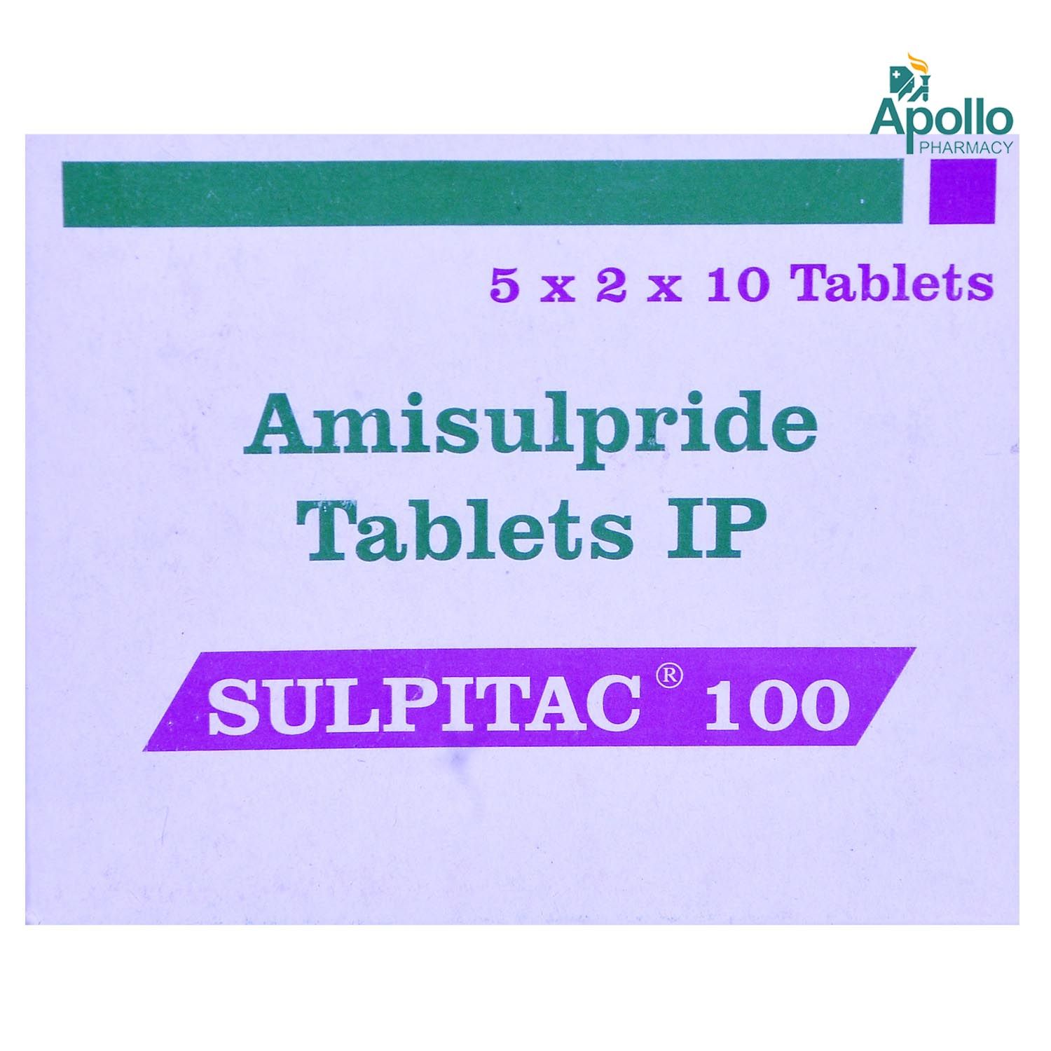 Sulpitac 100 Tablet 10's Price, Uses, Side Effects, Composition ...