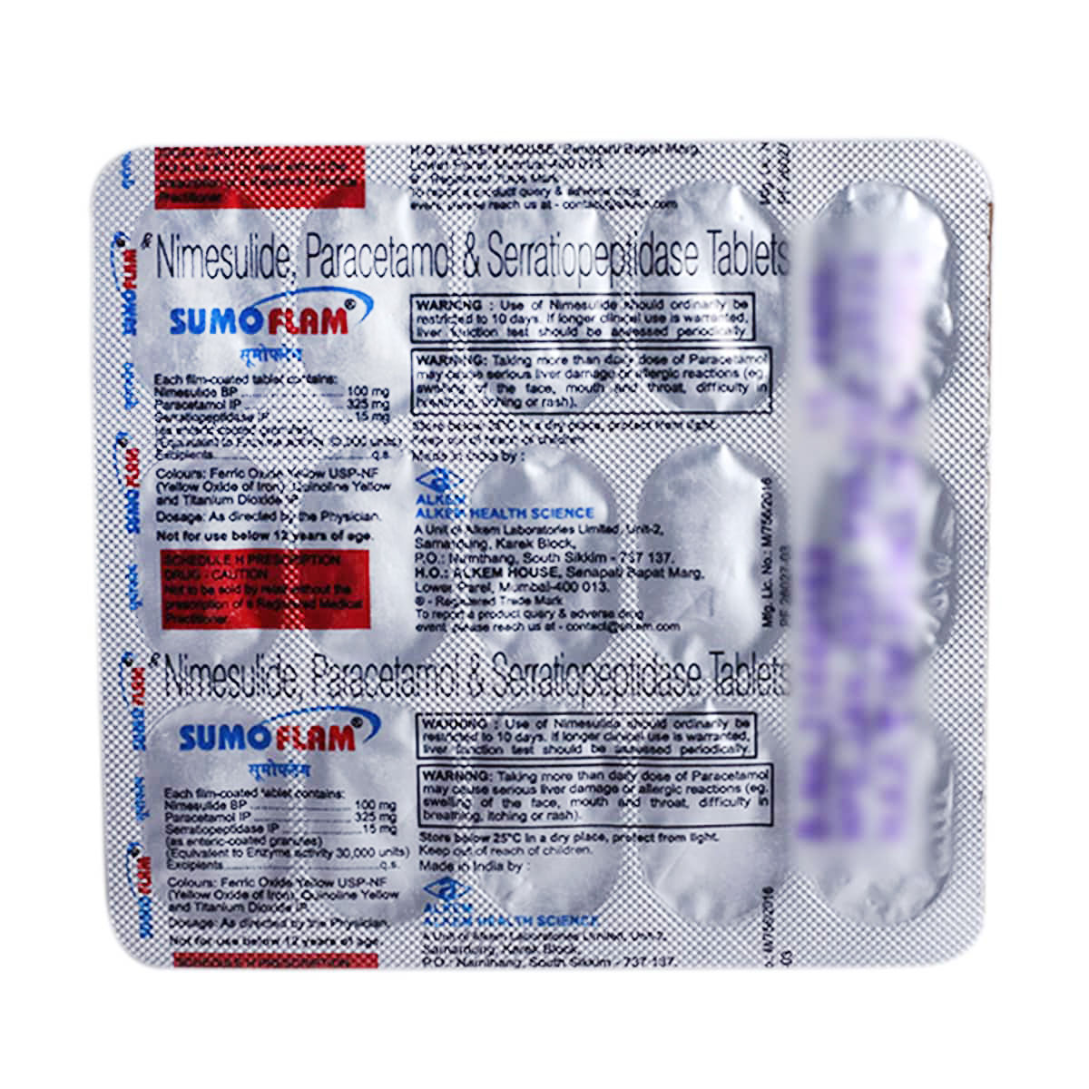 Sumoflam Tablet 15's Price, Uses, Side Effects, Composition - Apollo ...