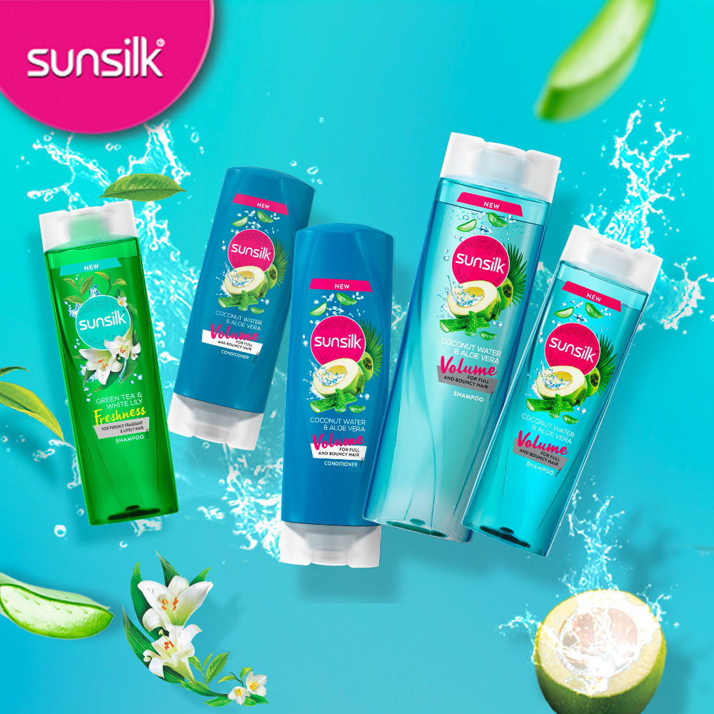Sunsilk Coconut Water & Aloe Vera Volume Shampoo, 195 ml Price, Uses ...