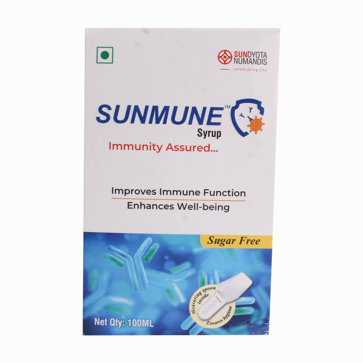 Sunmune Sugar Free Syrup 100 ml Price, Uses, Side Effects, Composition ...