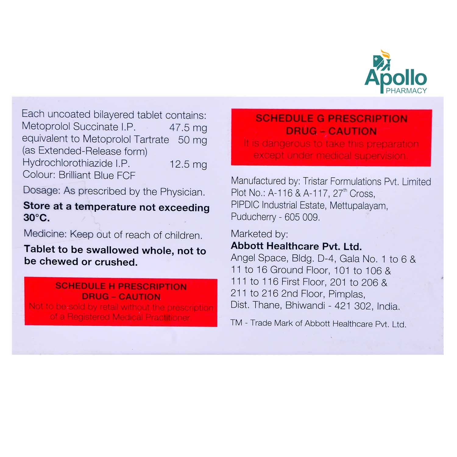 SUPERMET H TABLET Price, Uses, Side Effects, Composition - Apollo Pharmacy