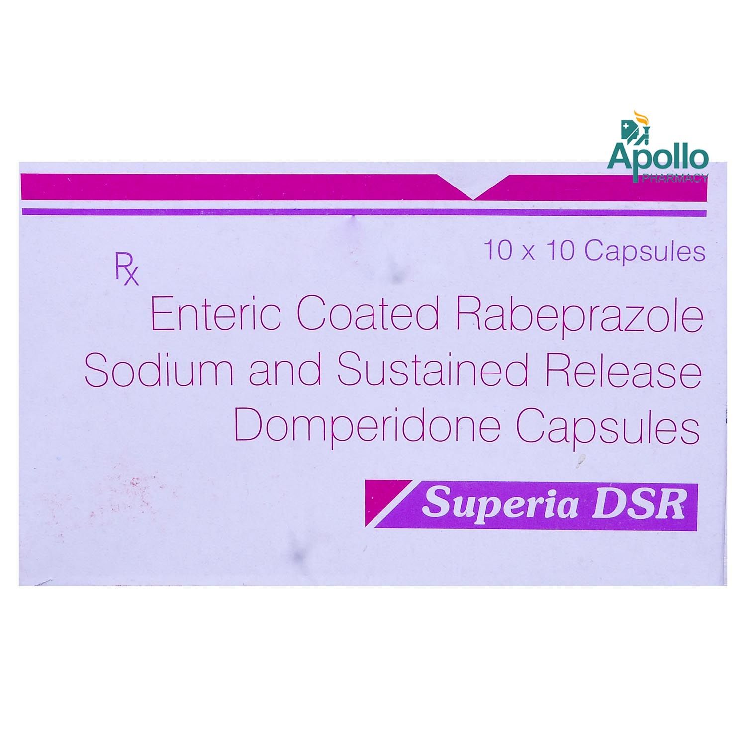 Superia DSR Capsule 10's Price, Uses, Side Effects, Composition ...