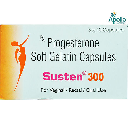 Susten 300 Capsule 10's Price, Uses, Side Effects, Composition - Apollo ...