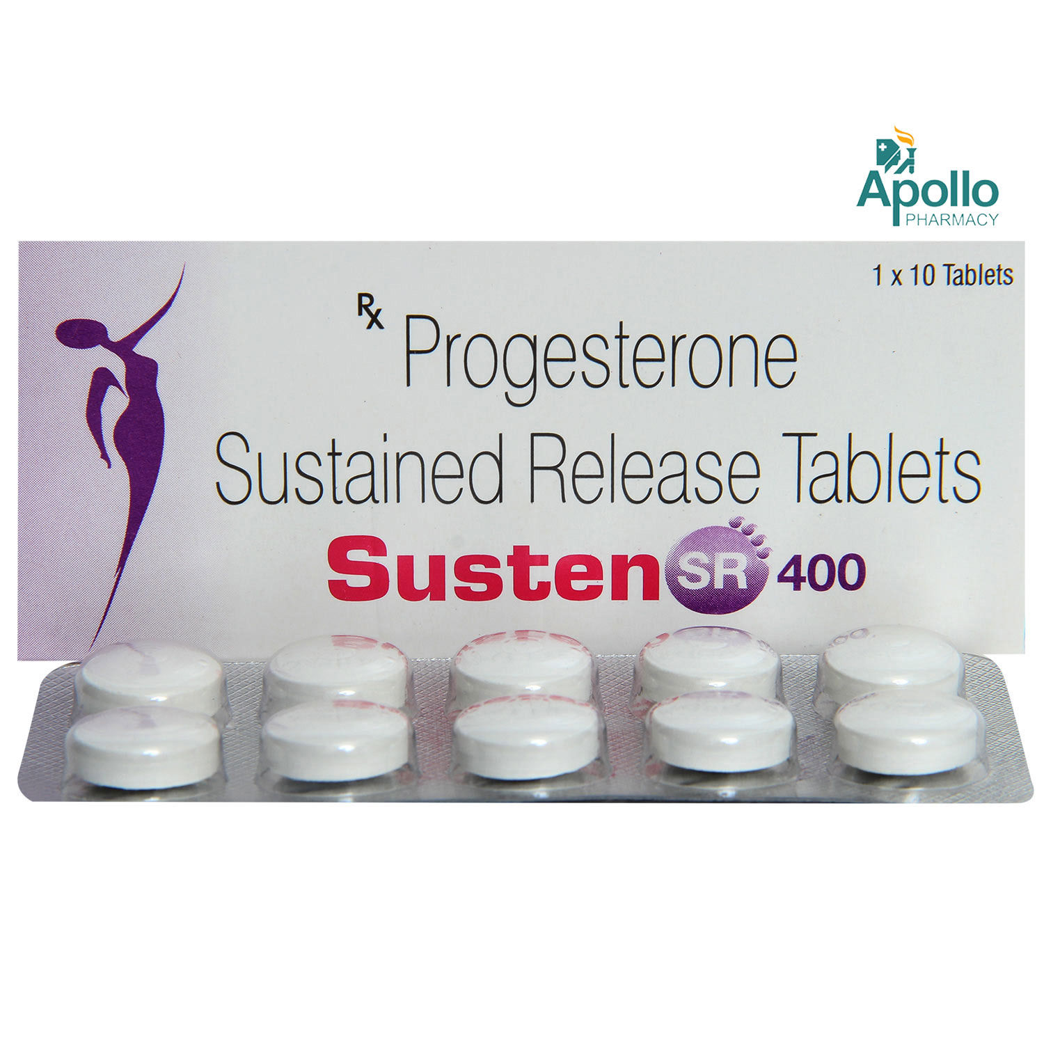 Susten SR 400 Tablet 10's Price, Uses, Side Effects, Composition ...