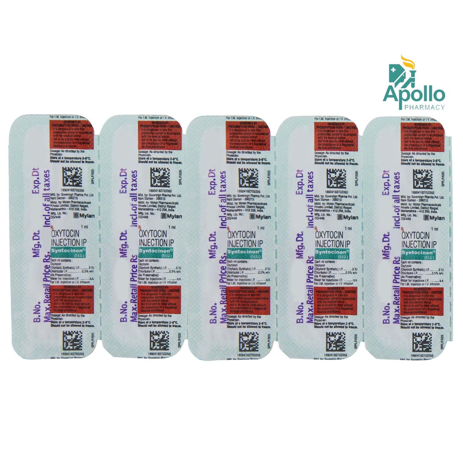 Syntocinon Injection 1 ml Price, Uses, Side Effects, Composition ...