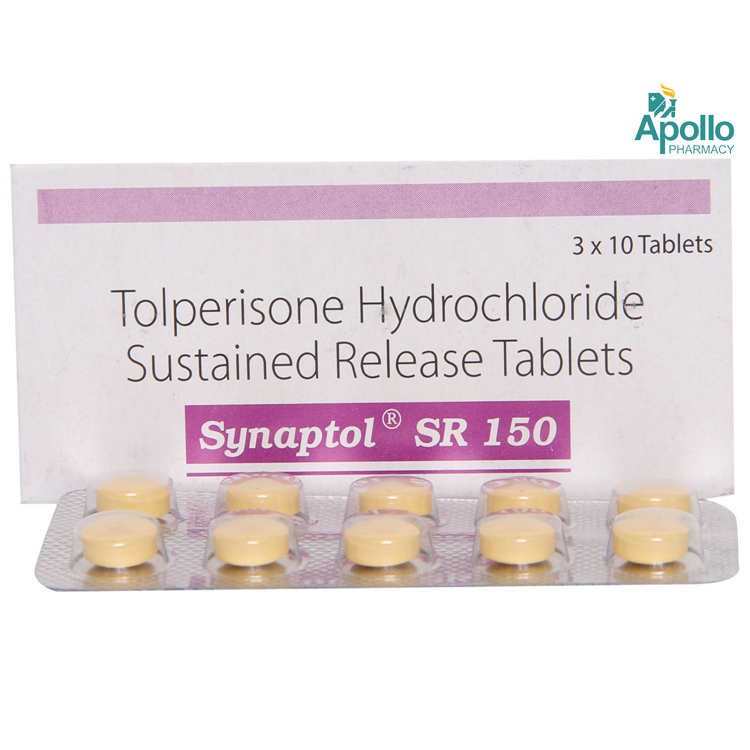 Synaptol SR 150 Tablet 10's Price, Uses, Side Effects, Composition ...