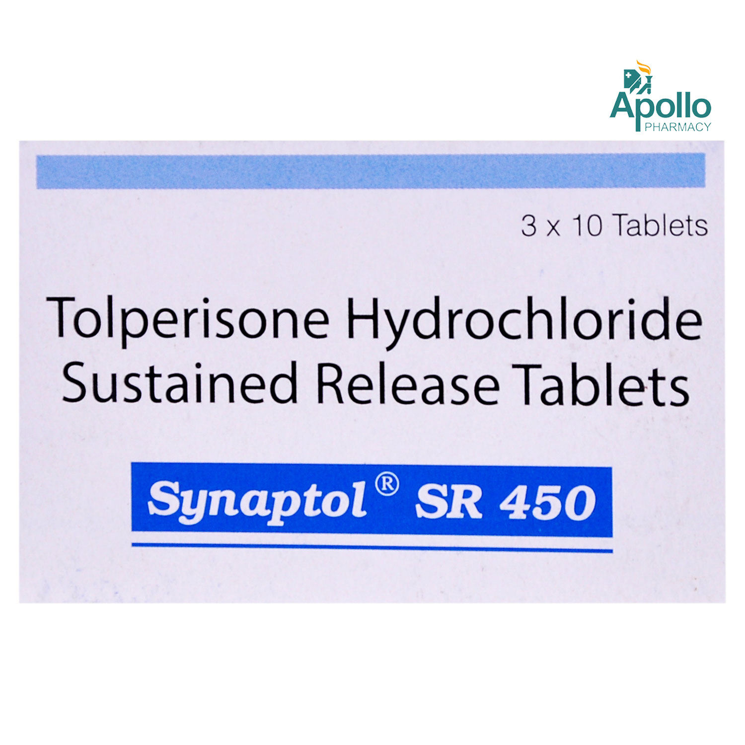 Synaptol SR 450 Tablet 10's Price, Uses, Side Effects, Composition ...