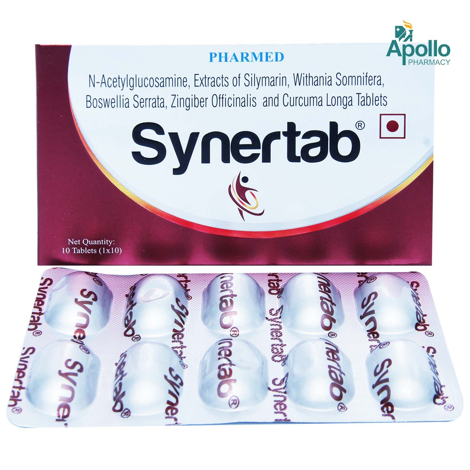 Synertab Tablet 10's Price, Uses, Side Effects, Composition - Apollo ...