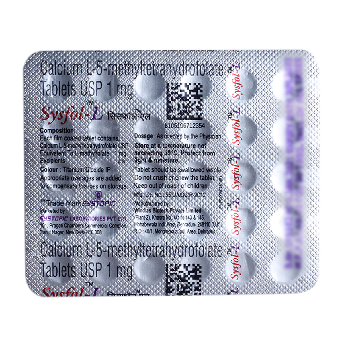 Sysfol L Tablet 30's Price, Uses, Side Effects, Composition - Apollo ...