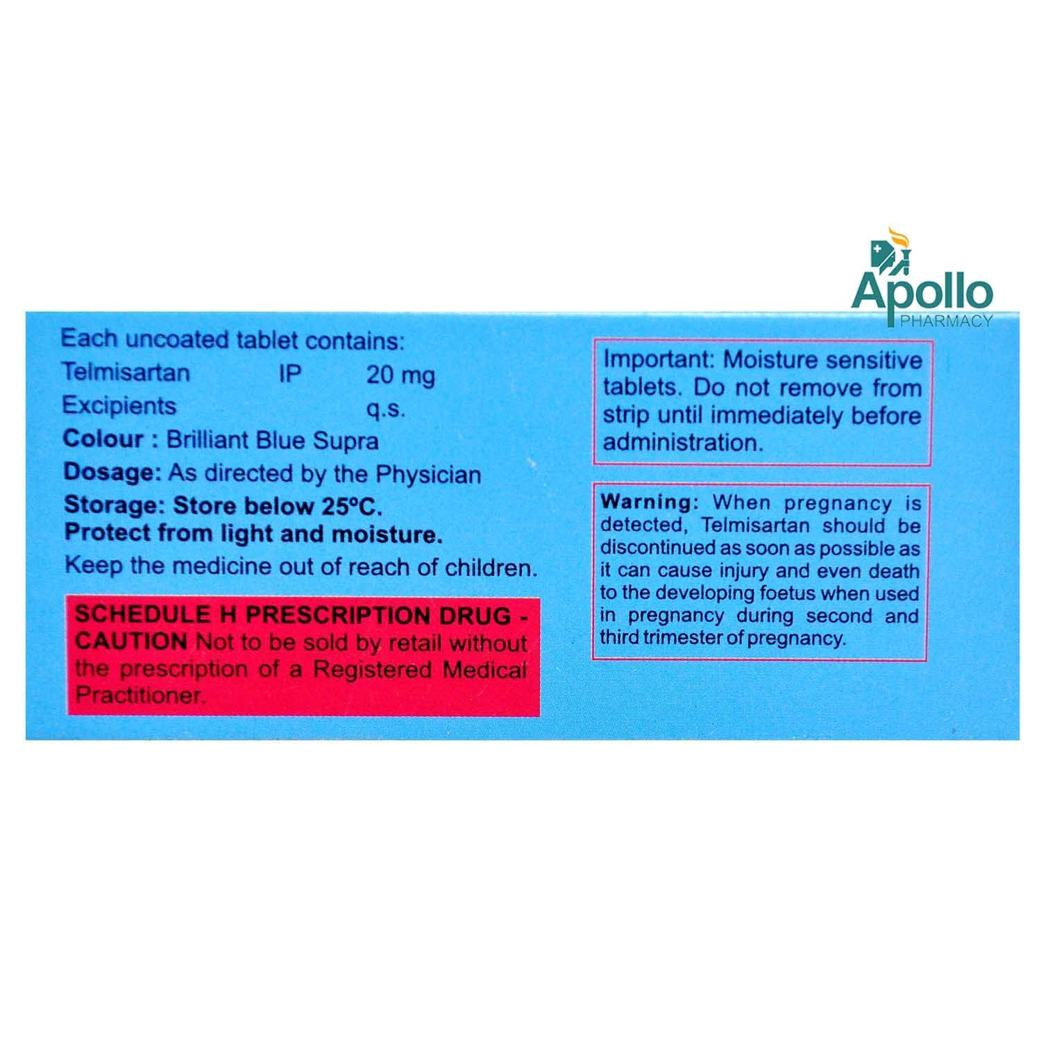 Tactile 20mg Tablet 10's Price, Uses, Side Effects, Composition ...